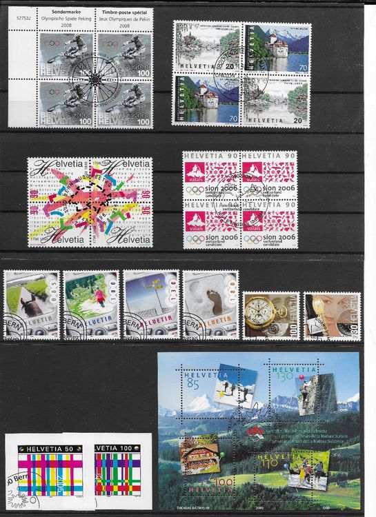 TOP ET SONDERMARKEN MIT GUMMI (Neu (gemäss Beschreibung)) in Reinach BL für CHF 5 – mit ...