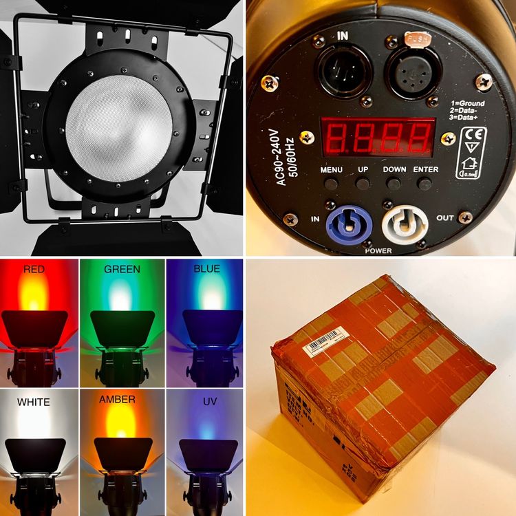 Projecteur LED COB 200w RGBW.A.UV (6in1) / DMX | Kaufen auf Ricardo