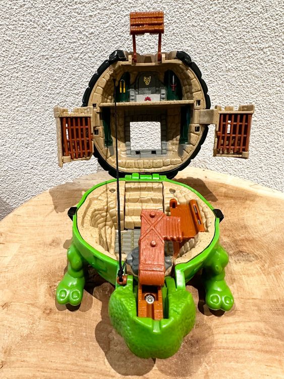 Ninja turtle TMNT 1994 Mini RAPHAEL PLAYSET polly mighty max (Gebraucht ...
