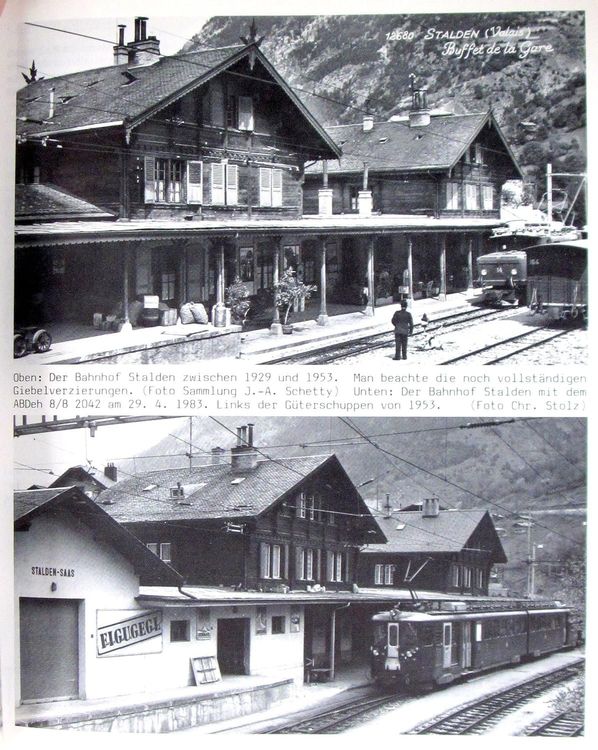 Brig-Visp-Zermatt - Geschichte und Rollmaterial (Gebraucht) in ...