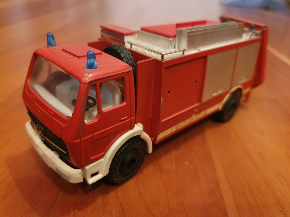 Conrad 3090 Mercedes Benz Feuerwehr Rosenbauer 1:50 (Gebraucht) in ...