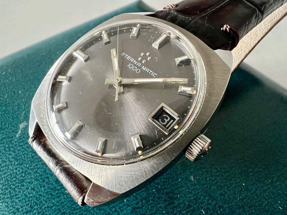 ETERNA 1972 Eterna-Matic 1000 - bronze dial - automatic (Gebraucht) in ...