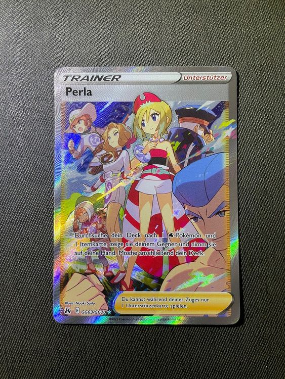Pokemon Perla (GG63/GG70) Fullart, Zenit der Könige | Kaufen auf Ricardo