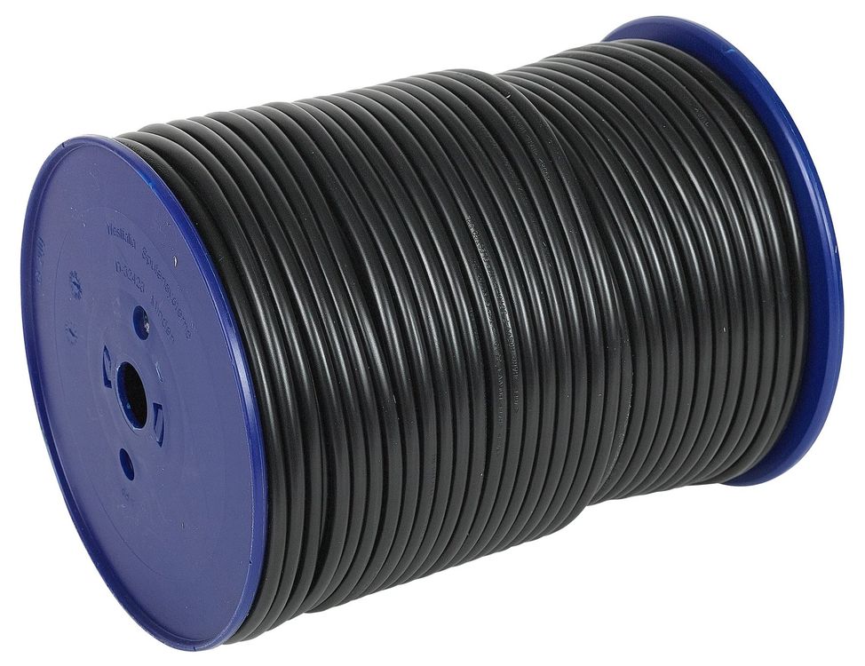 Kabel TD 3x1.0 mm² 130m sw (Neu (gemäss Beschreibung)) in Kägiswil für ...