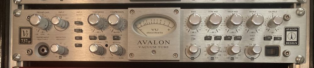 Avalon Design VT 737SP Mikrofon Preamp, Compressor, EQ (Gebraucht) in ...