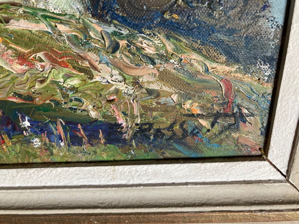 Tableau d'Erica Rosset, chapelle St-Jacques, Gruyères. (Gebraucht) in ...