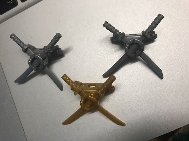 LEGO 3x Schulterklappe Schwert (30173) | Kaufen auf Ricardo