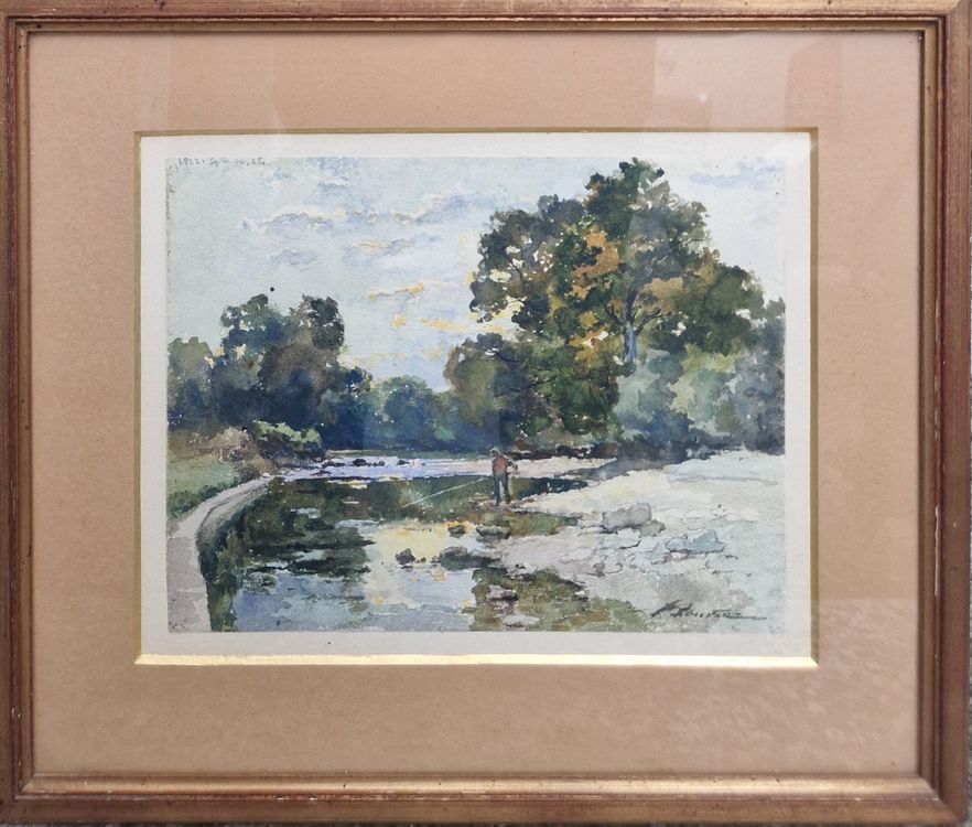 aquarelle de Paul Bouvier | Kaufen auf Ricardo