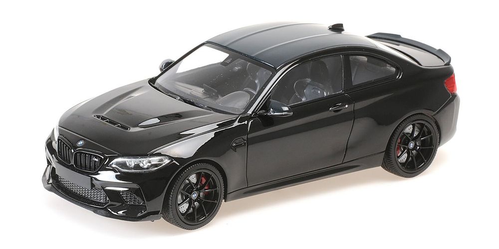 BMW M2 CS BLACK METALLIC WITH BLACK WHEELS 1/18 PMA NEUHEIT (Neu und ...