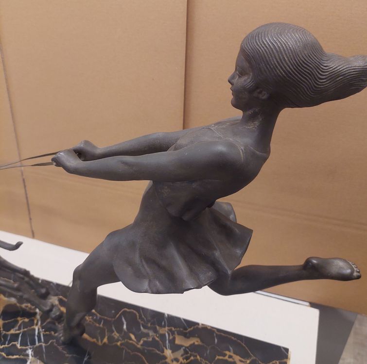 Georges Maxim Art Deco Skulptur | Kaufen auf Ricardo