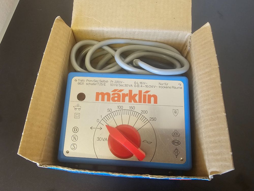 Märklin Trafo 6631 H0 | Kaufen auf Ricardo