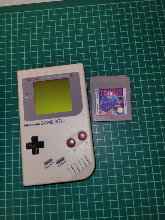 Nintendo Game Boy Original DMG-01 With Tetris Game & Case (Gebraucht ...