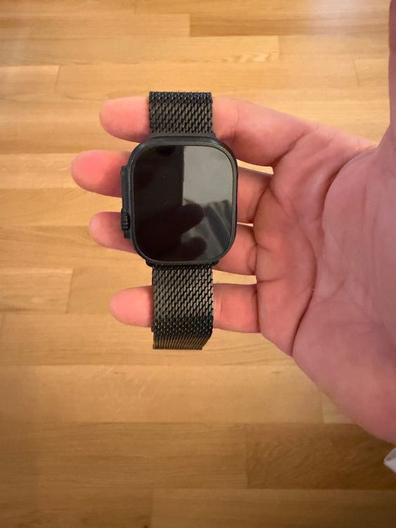Apple watch ultra 2 + Titanium Milanese Loop + Ocean Band (Gebraucht ...