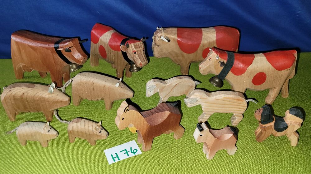 Holztiere,Bauernhof H76 (Gebraucht) in Aarberg für CHF 32 – mit Lieferung auf Ricardo kaufen