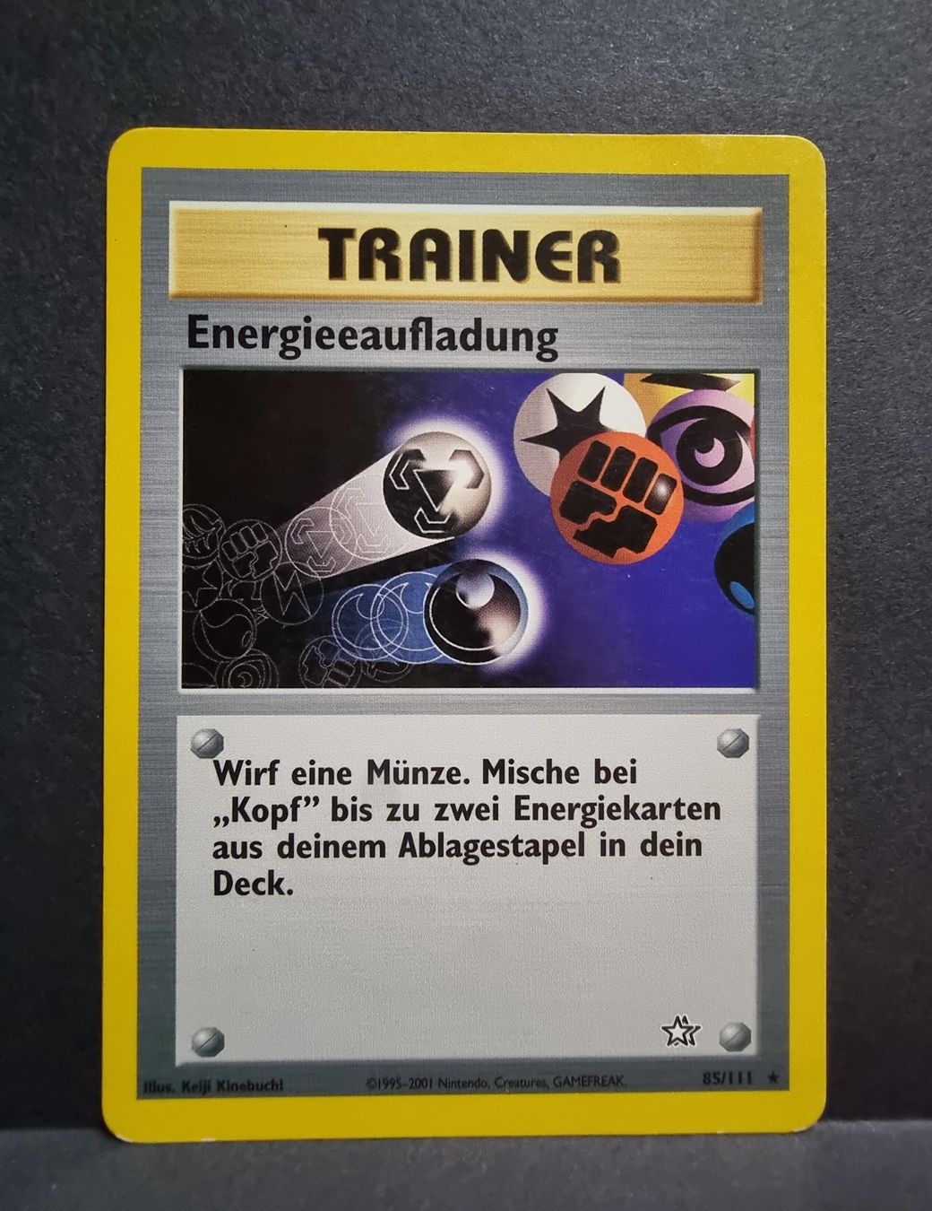 Pokémon Neo Genesis - Energieaufladung - 85/111 🇩🇪 (Neu (gemäss ...