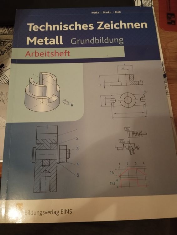 Technische Zeichnen Metall - Grundbildung, Arbeitsheft, EINS (Gebraucht ...