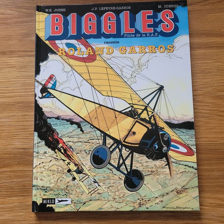 BD Biggles Pilote De La R.A.F Raconte 12. Rolland Garros (D'occasion) à ...