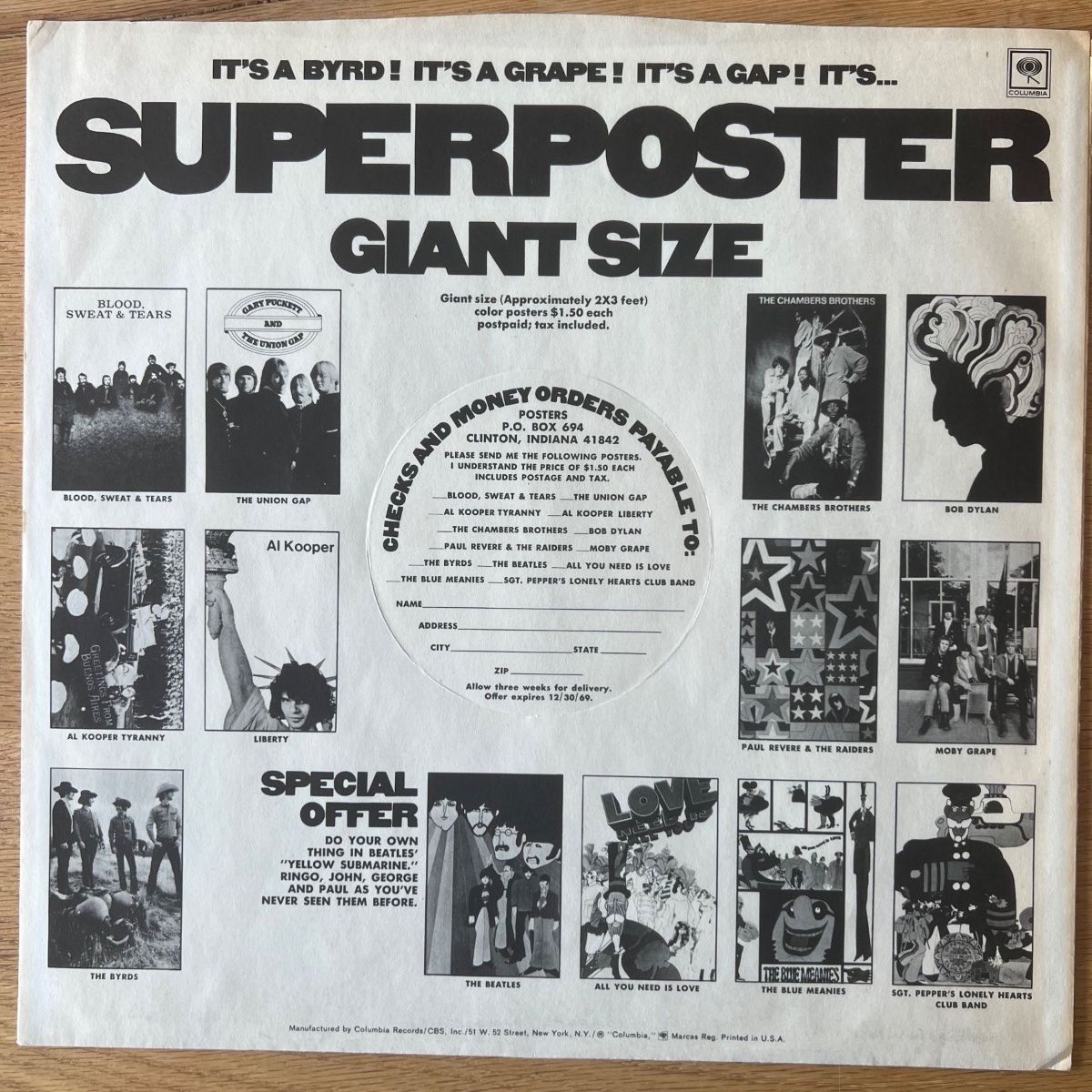 Moby Grape - Moby Grape '69 / 1. US-Press. 1969 (Gebraucht) in Gais für ...