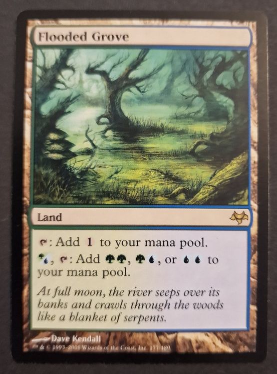 Flooded Grove, Magic the Gathering (Gebraucht) in Hochdorf für CHF 3 ...
