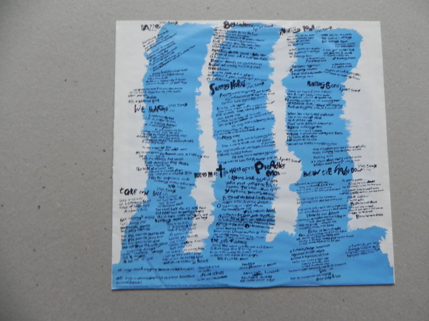 LP brit. Punk Rock Band Siouxsie & the Banshees 1984 Hyaena (Gebraucht ...