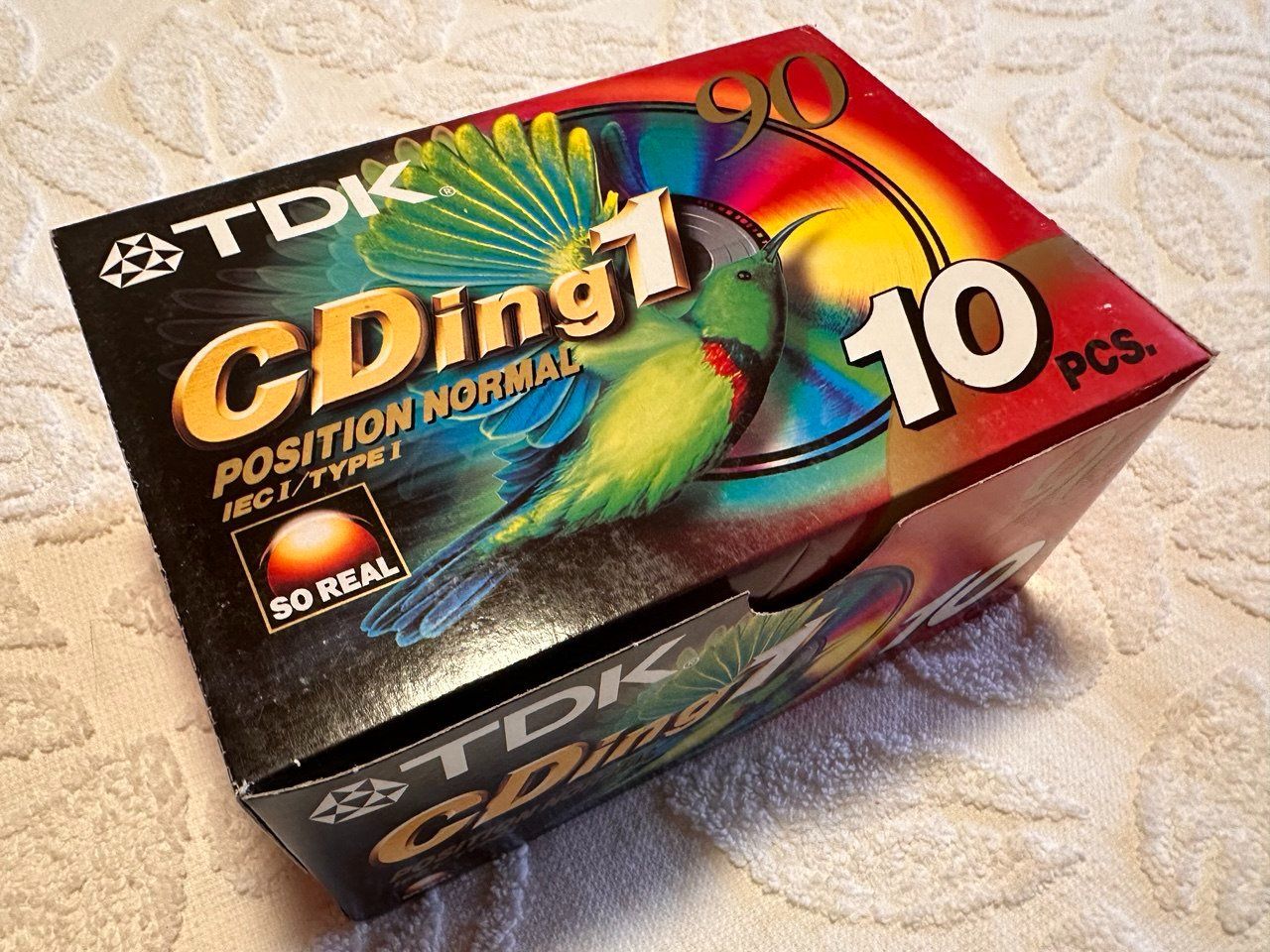 TDK CDing 1 - 90EC Normal Position Kassetten, 10 Stk. NEU (Neu und ...