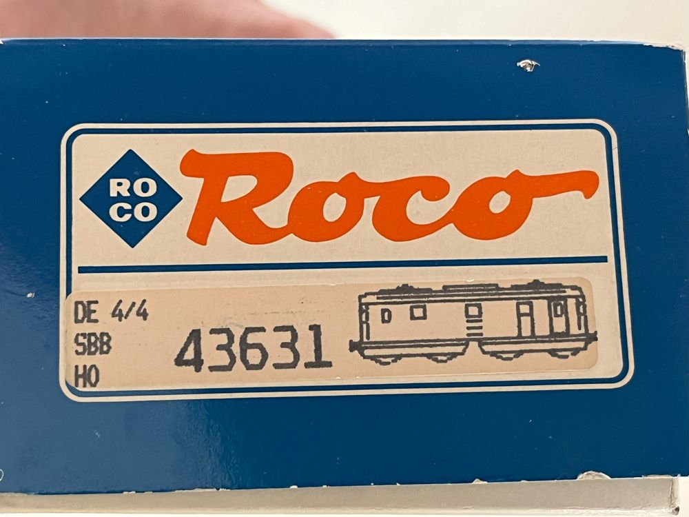 Roco H0 Triebwagen SBB De 4/4 18518 Gleichstrom Art. 43631 (Gebraucht ...