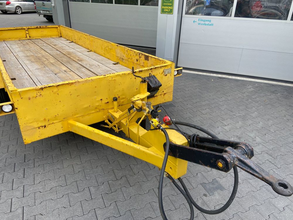 Tieflader LKW-Anhänger 2-Achser mit Rampen | Kaufen auf Ricardo