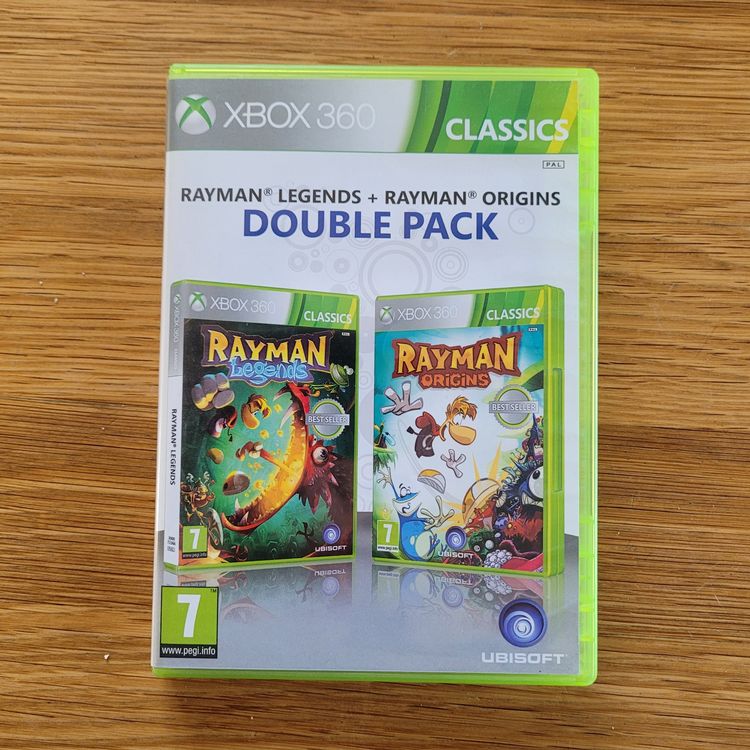 Jeux Xbox 360 Classic Rayman Legends + Rayman Origins 2CD | Kaufen auf ...