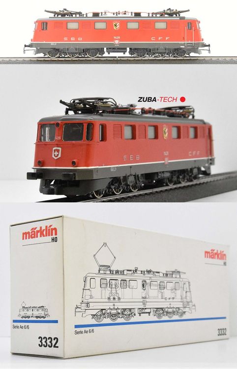 Märklin 3332 E-Lok Ae 6/6 Altdorf der SBB H0 WS Analog OVP | Kaufen auf ...