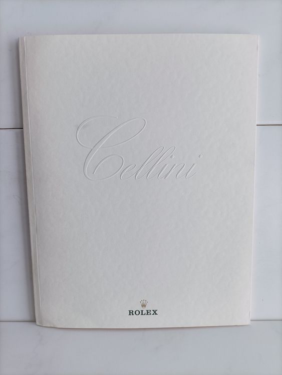 Catalogue Brochure montres Rolex Cellini 09/2001 (FR) | Kaufen auf Ricardo