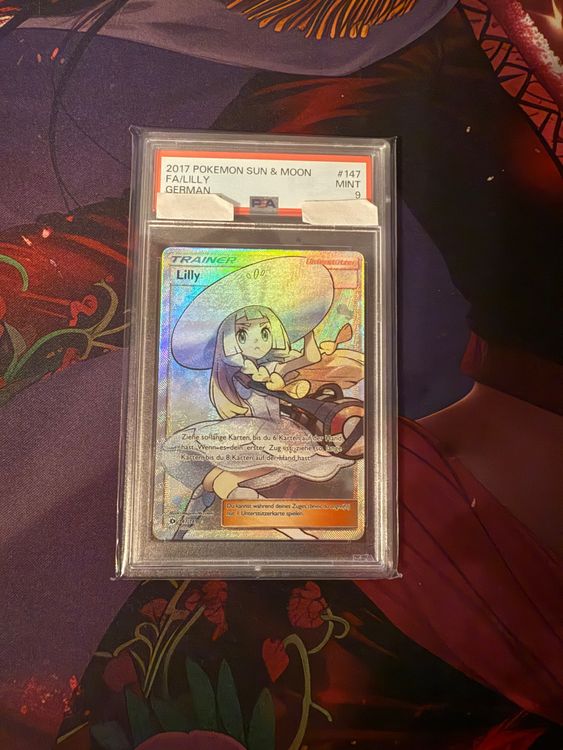 Lilly Trainer - Sun & Moon Base - PSA 9 - DE - Pokemon (Gebraucht) in ...