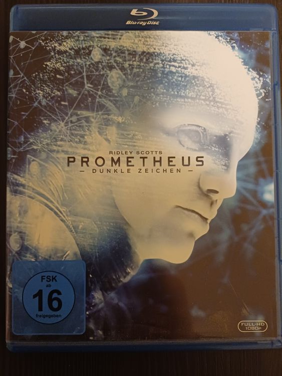 "Prometheus - Dunkle Zeichen" auf Blu-ray / Top Zustand (Neu (gemäss ...