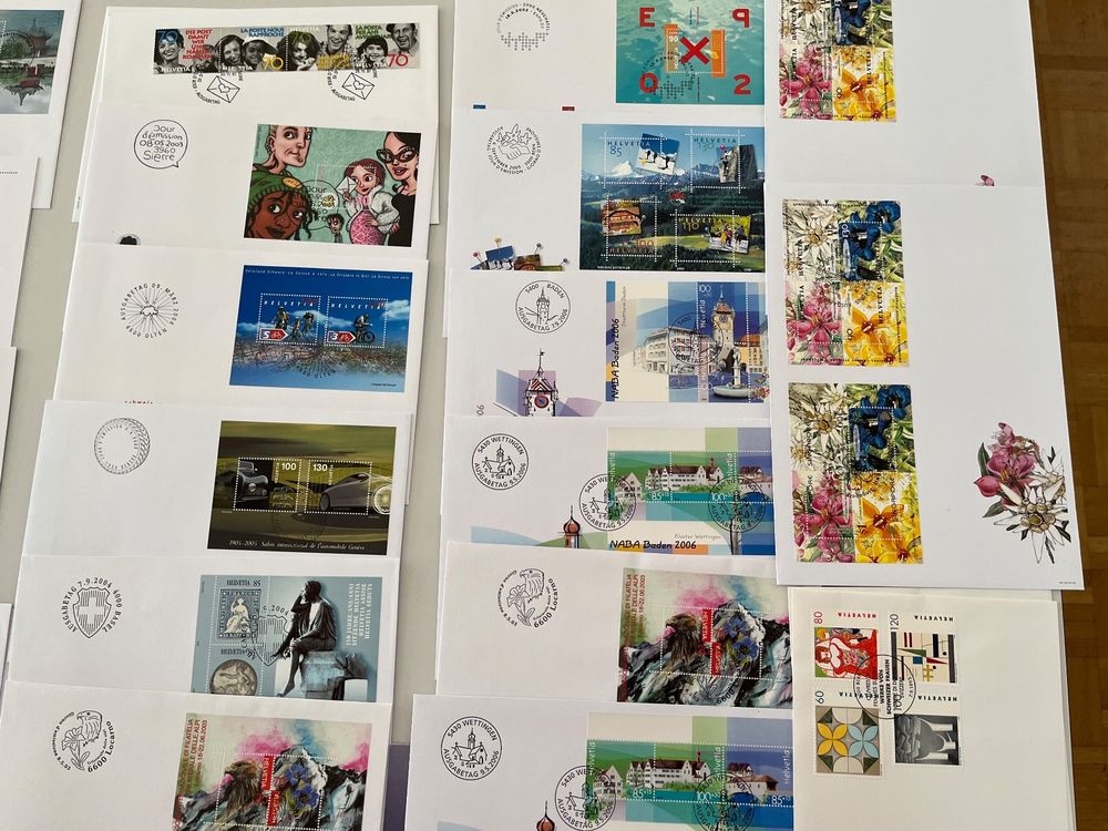 1 Posten mit 110 FDC Schweiz (Gebraucht) in Murgenthal für CHF 10 – mit Lieferung auf Ricardo kaufen