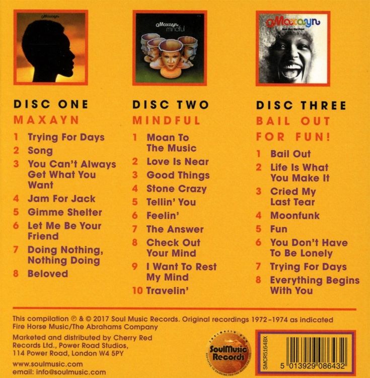 Maxayn - Reloaded 3 CD`s -Top Funk MUSIC 1972 - 1974 NP 36.- (Neu ...