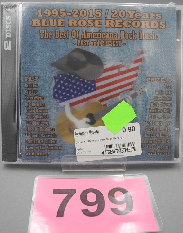 CD 20 Years Blue Rose Records, Nr. 799 (Neu und originalverpackt) in ...