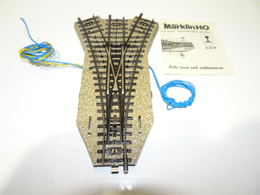 Märklin M-Gleis Dreiwegweiche HO 5214 (R (Gebraucht) in Luzern für CHF ...