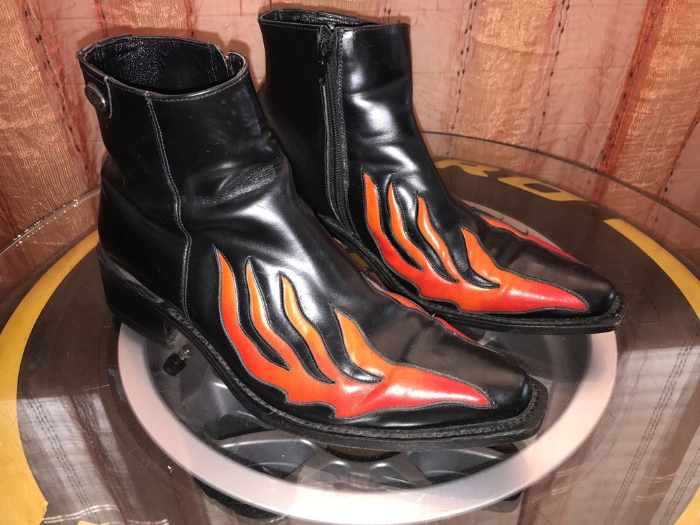 Cowboy Stiefel von Buffalo mit Flammen (Gebraucht) in Wohlen AG für CHF ...