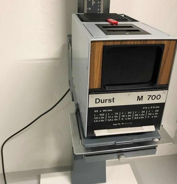 gepflegter DURST M700 Vergrösserer mit viel Zubehör Fotolabo (Gebraucht ...
