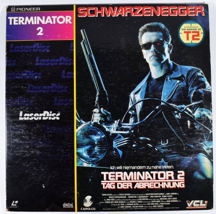 Laserdisc: TERMINATOR 2 - Arnold Schwarzenegger (Gebraucht) in ...