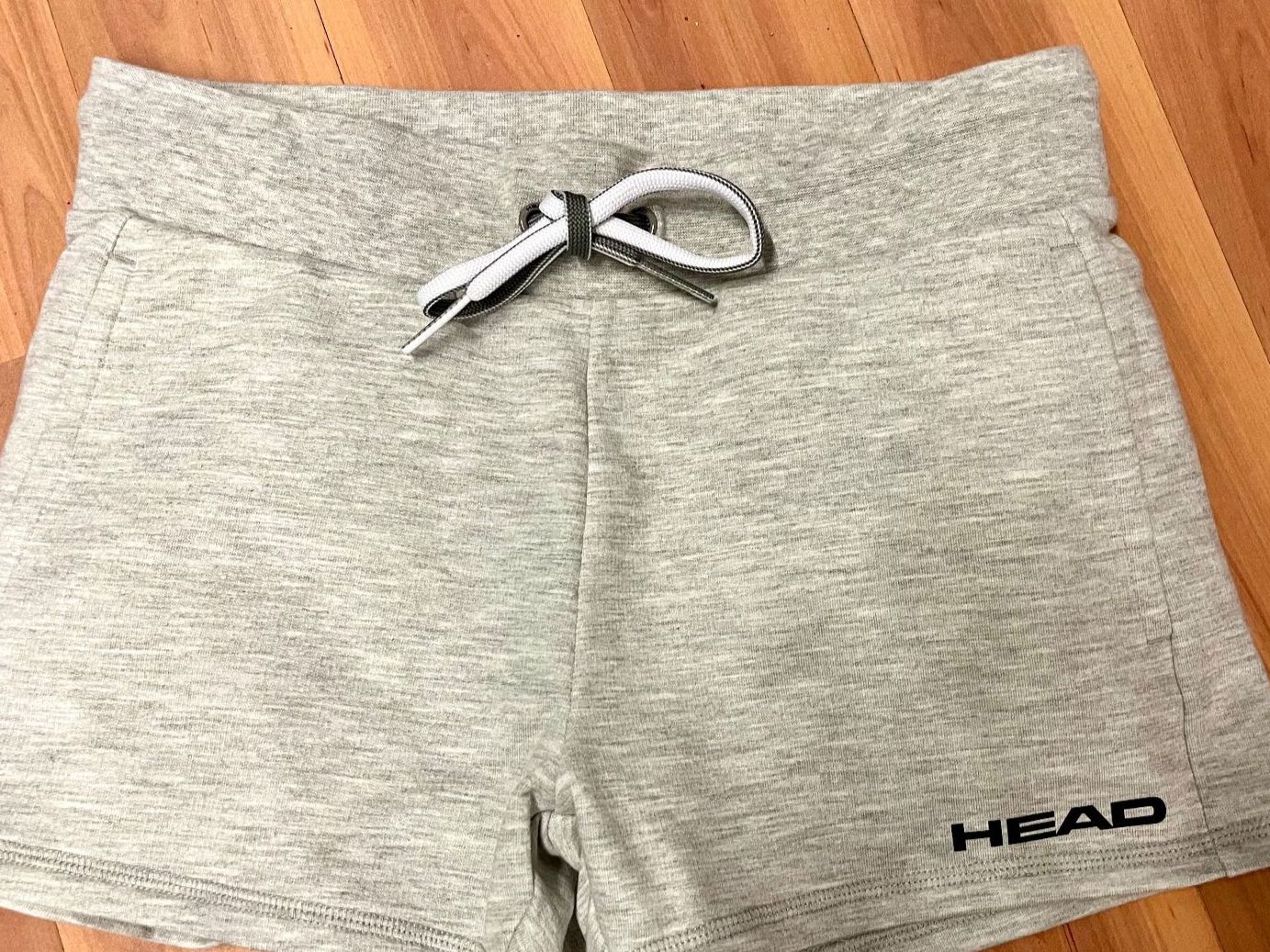 HEAD Sweat Tennis-/Freizeitshorts, GrXS 34/36, grey mélange (Neu und ...