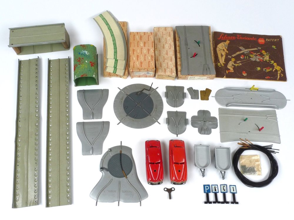 SCHUCO VARIANTO Auto Weichen Brücke Fahrdraht Prospekt OVP (Gebraucht ...