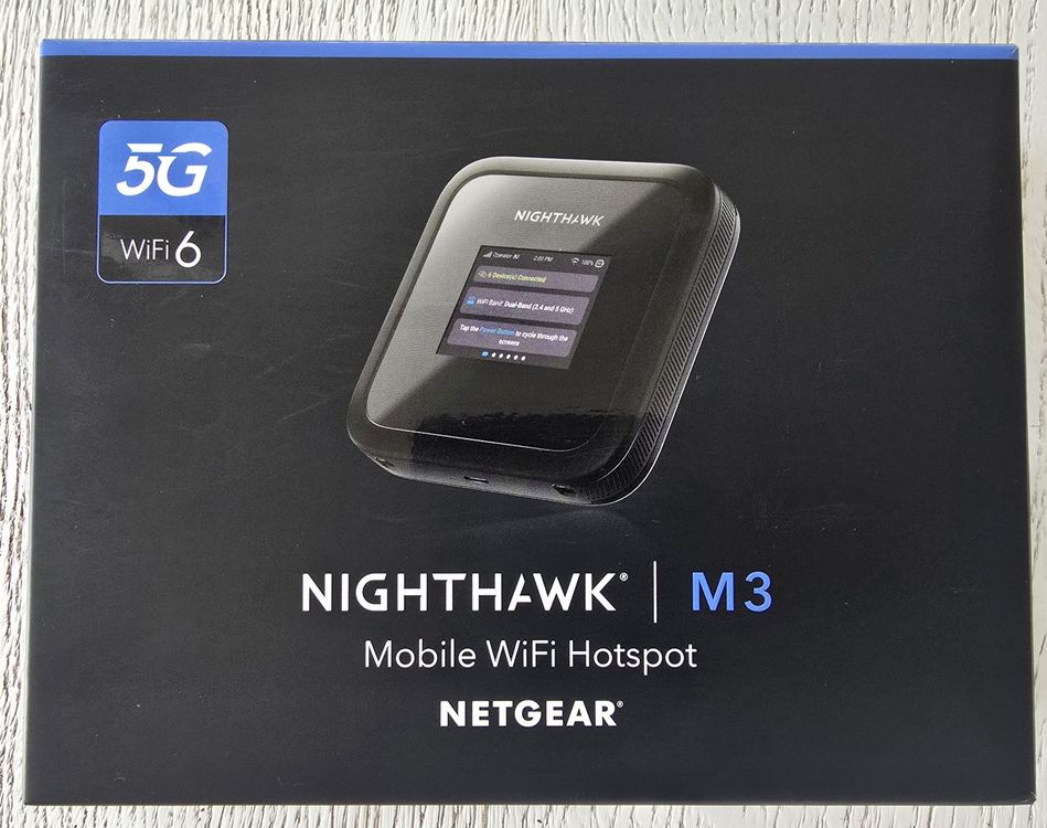 Neuer Nighthawk M3 5G Mobile Wifi 6 Hotspot Router (Neu und ...