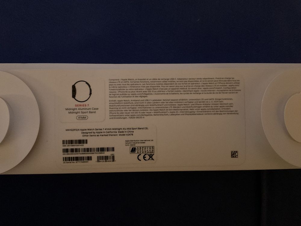 Apple watch series 7, 41mm, cellular (e-Sim), (Gebraucht) in Bad Ragaz ...