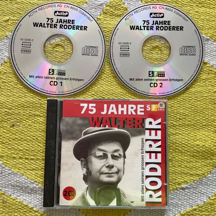 WALTER RODERER-2CD 75 JAHRE WALTER RODERER (Gebraucht) in ...