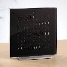 QLOCKTWO TOUCH Black Table Clock 13.5cm (Gebraucht) in Zürich für CHF ...