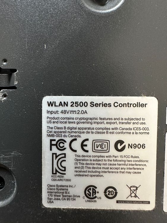 Cisco 2500 series wireless controller model 2504 (Gebraucht) in ...