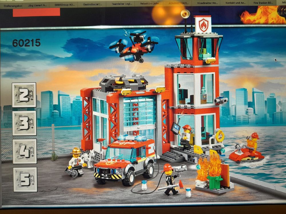 Lego Feuerwehr-Station 60215 | Kaufen auf Ricardo