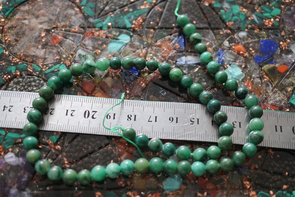 Jade Grün Kugel 6mm Kugel Strang TOPSTONE (Neu und originalverpackt) in ...