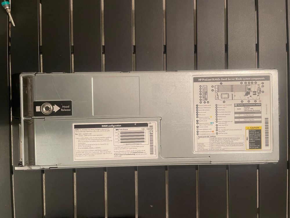 11x HP ProLiant BL465c Gen( Server Blade | Kaufen auf Ricardo