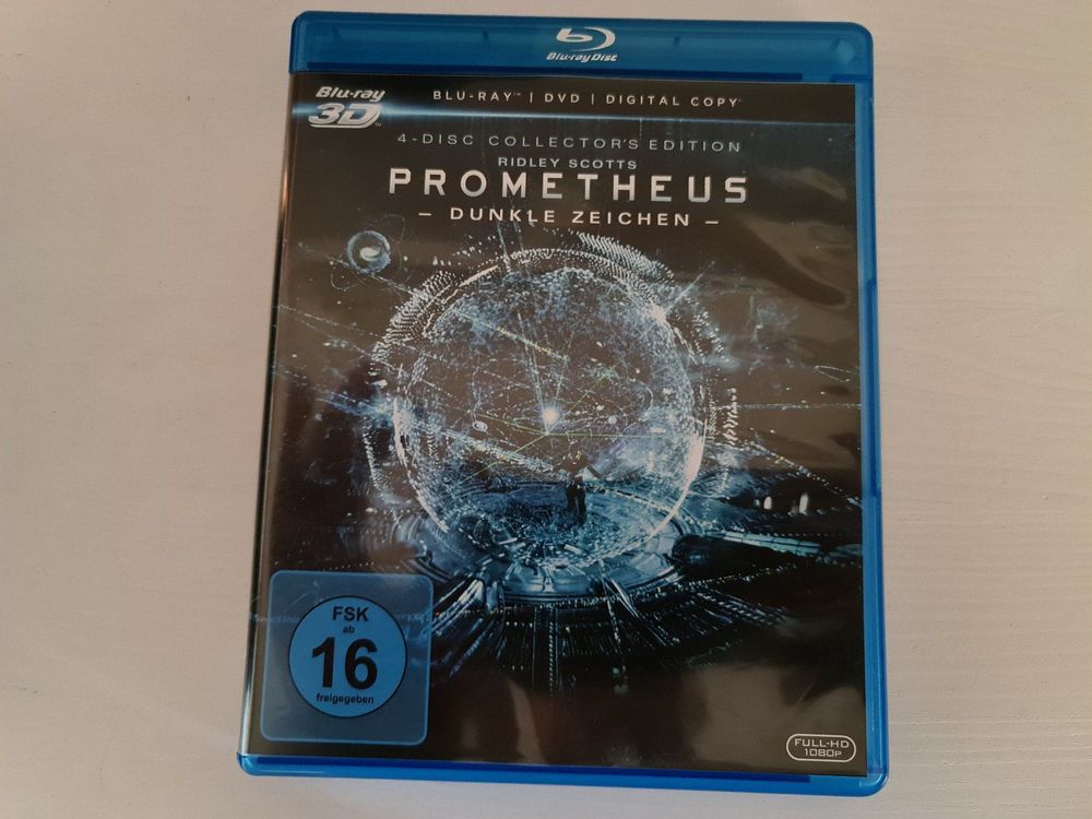 Prometheus - 3D Bluray 4 Disc | Kaufen auf Ricardo